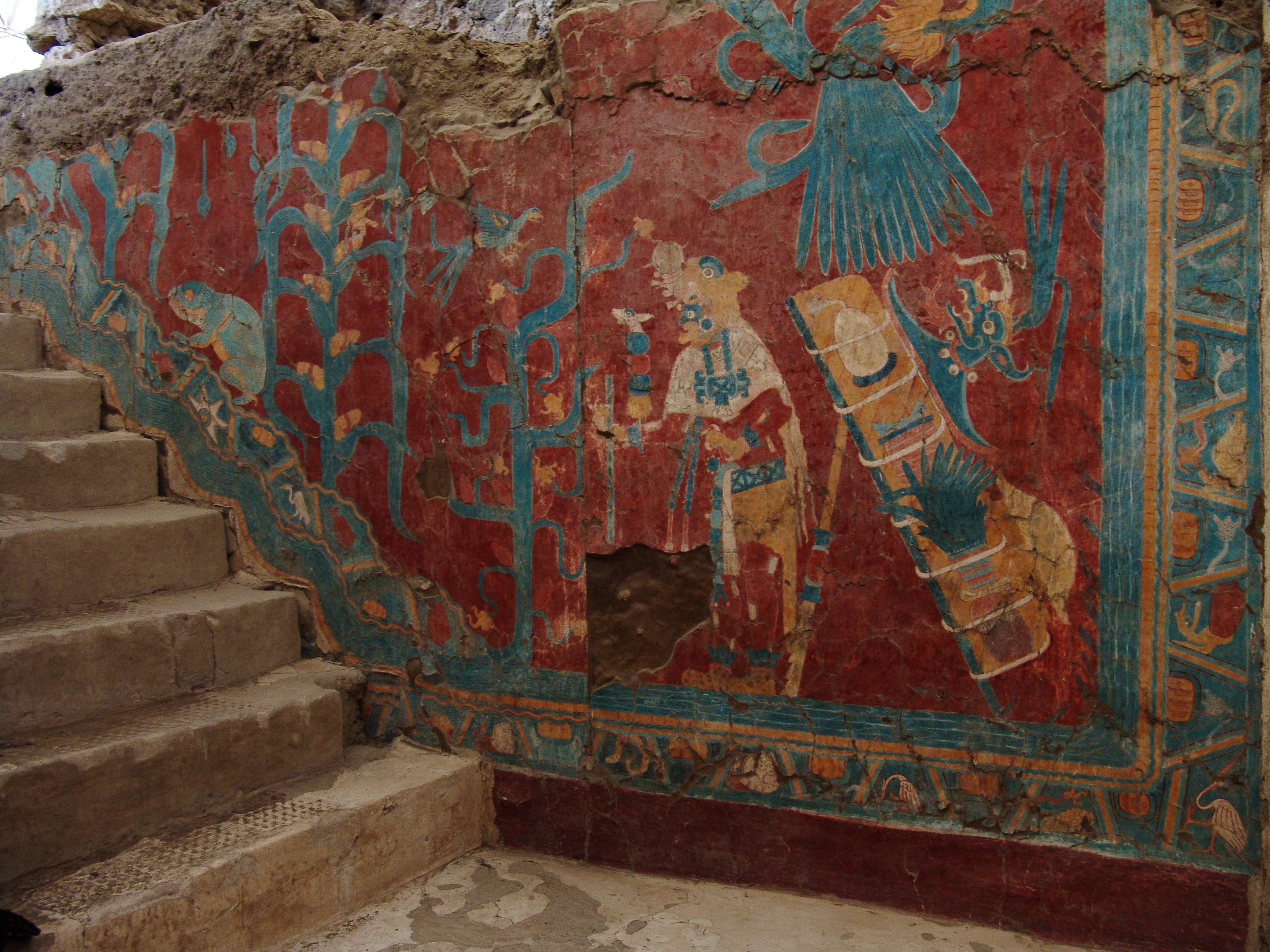 Cacaxtla - Xochitécatl