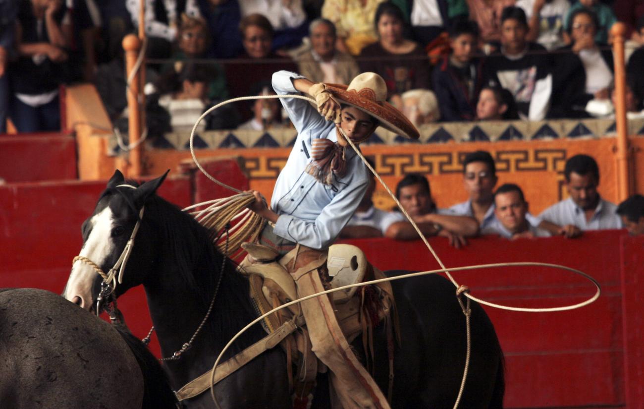 La charrería, tradición ecuestre en México